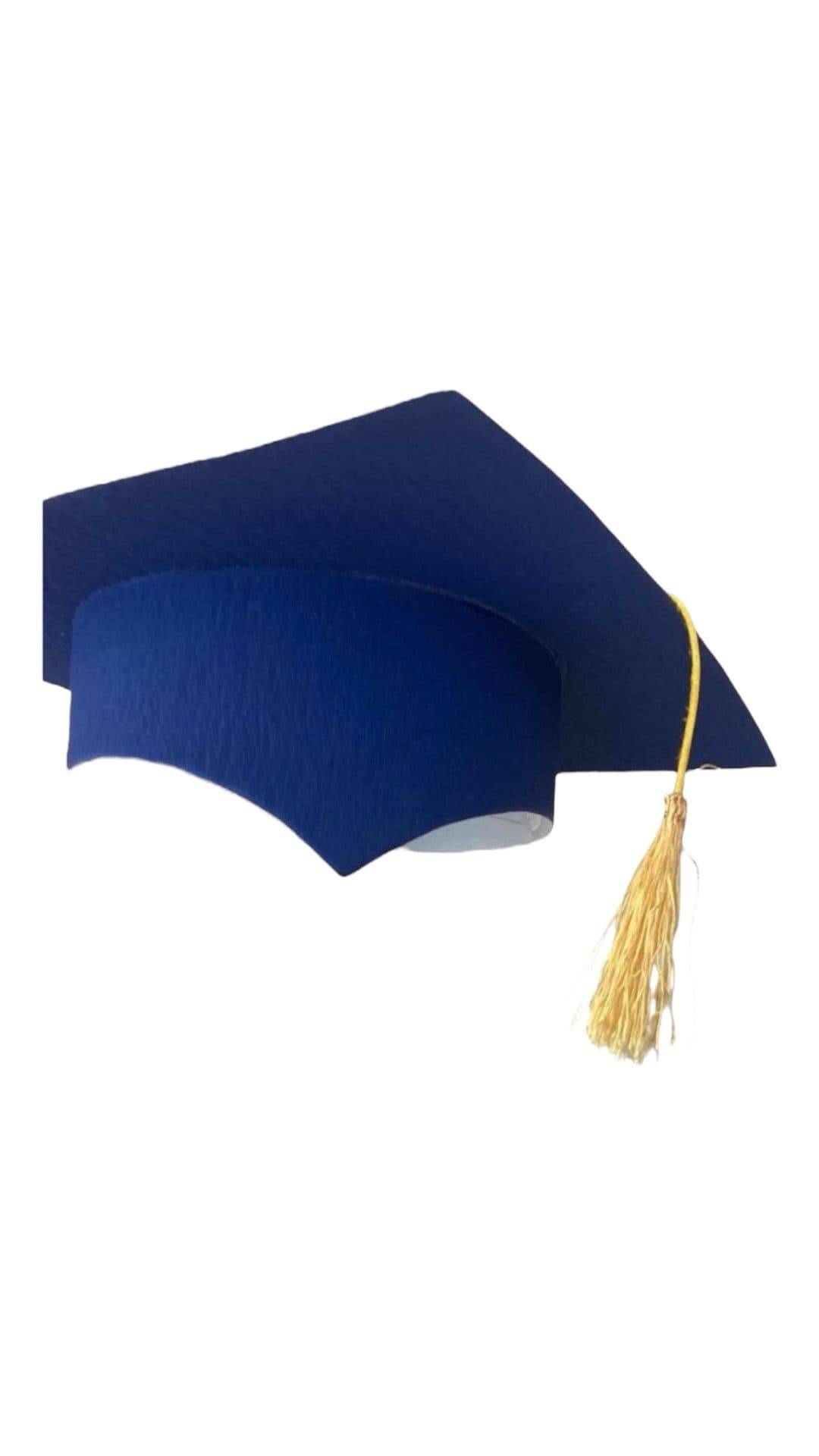 Birrete de graduación Azul Marino Crepé – Cotillon y Cocina