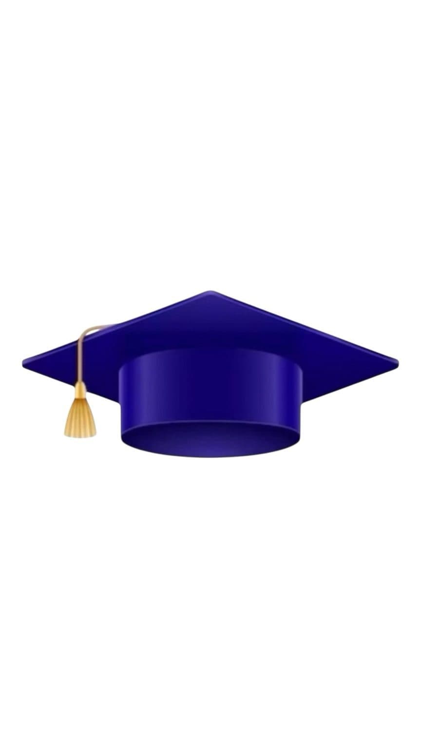 Birrete de graduación Azul Marino Crepé – Cotillon y Cocina